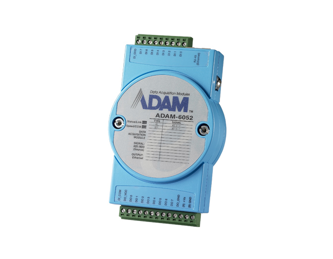 ADAM-6052-D - 16-Ch Source Type DI/O Module - Micro RTU Controllers - iComTech