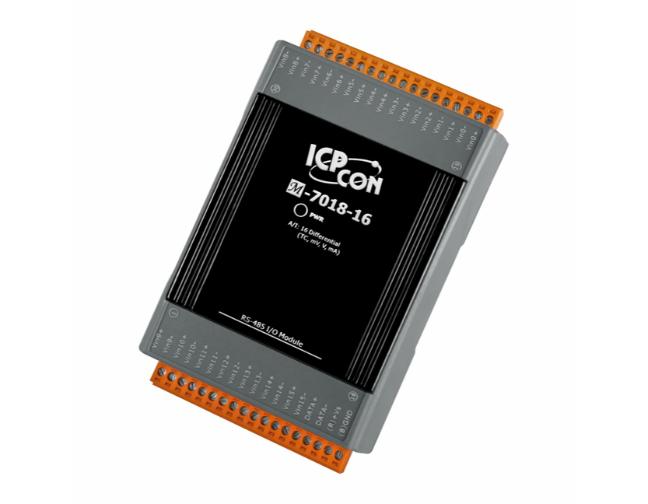 ICP DAS M-7018-16 - 16 Channel Analog Input, Current Input, & Thermocouple Input Data ...