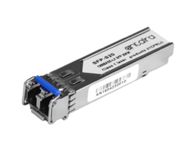 SFP-S20 - 1.25 Gigabit Fiber SFP Transceiver, Single Mode 20KM / LC / 1310nm, 0C~70C - SFP ...