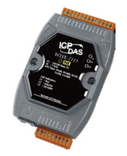 ICP DAS WISE-7115 - 7 channel RTD Input with 3 wire RTD lead resistance elimination - Micro RTU ...