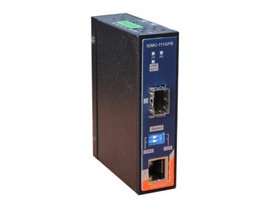 ORing IGMC-111GPB - Mini Type 1x 100/1000TX (RJ-45) to 1x 100/1000 (SFP) Gigabit Media Convertor ...